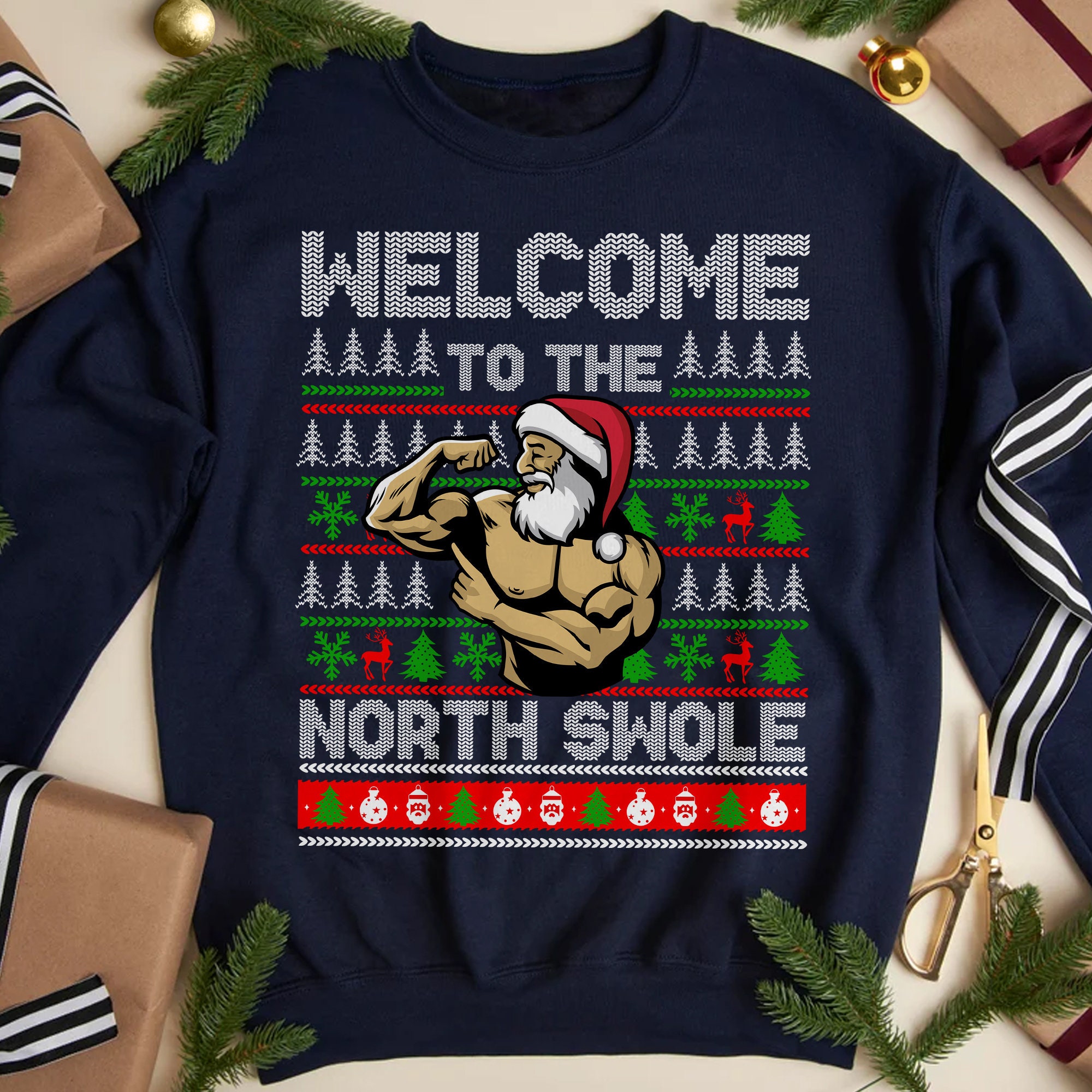 North Swole Svg - Etsy