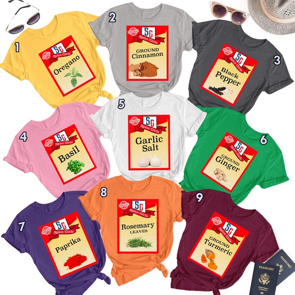 Spice Girl Costume Shirt - Etsy