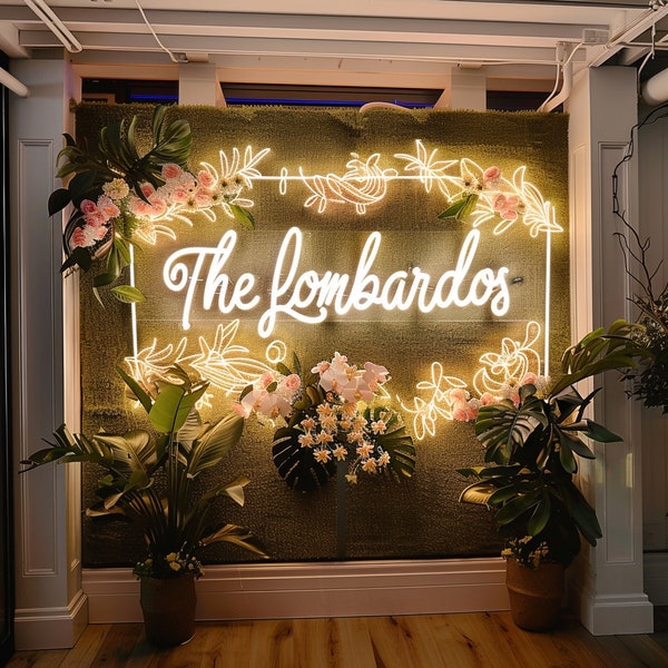 Neon Acrylic Frame - Etsy