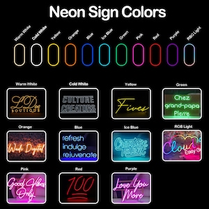 Custom Circle Neon Sign, Personalized Birthday Party Neon Light, Custom ...