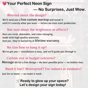 Custom Circle Neon Sign, Personalized Birthday Party Neon Light, Custom ...