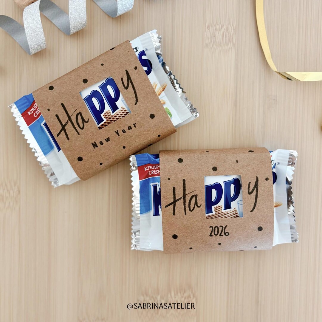 DIY Knoppers Wrapper Printable Template • Instant PDF Download • Last ...
