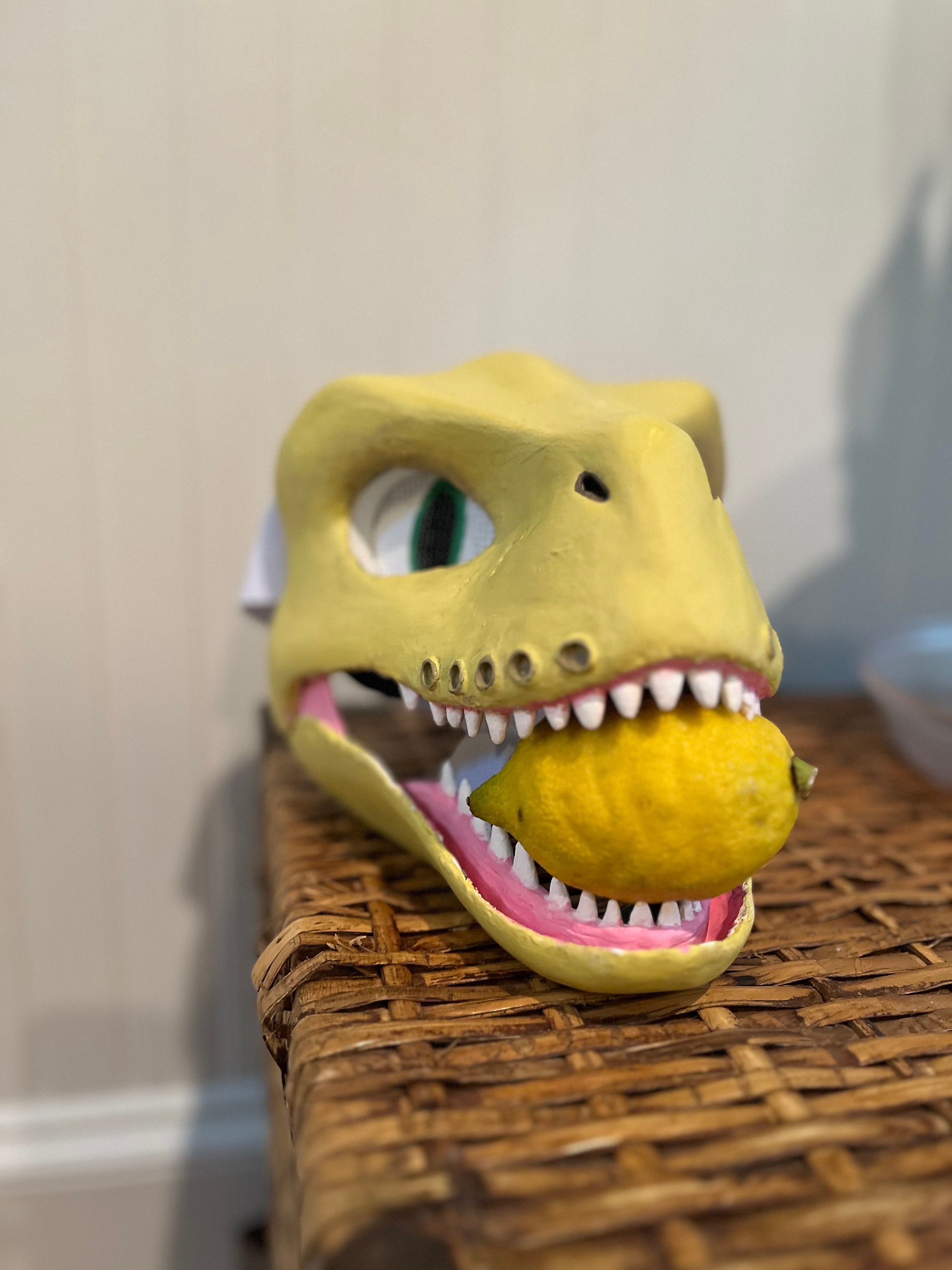Commissions OPEN! CUSTOM Modded/smoothed Dino Mask! Do NOT Buy This ...