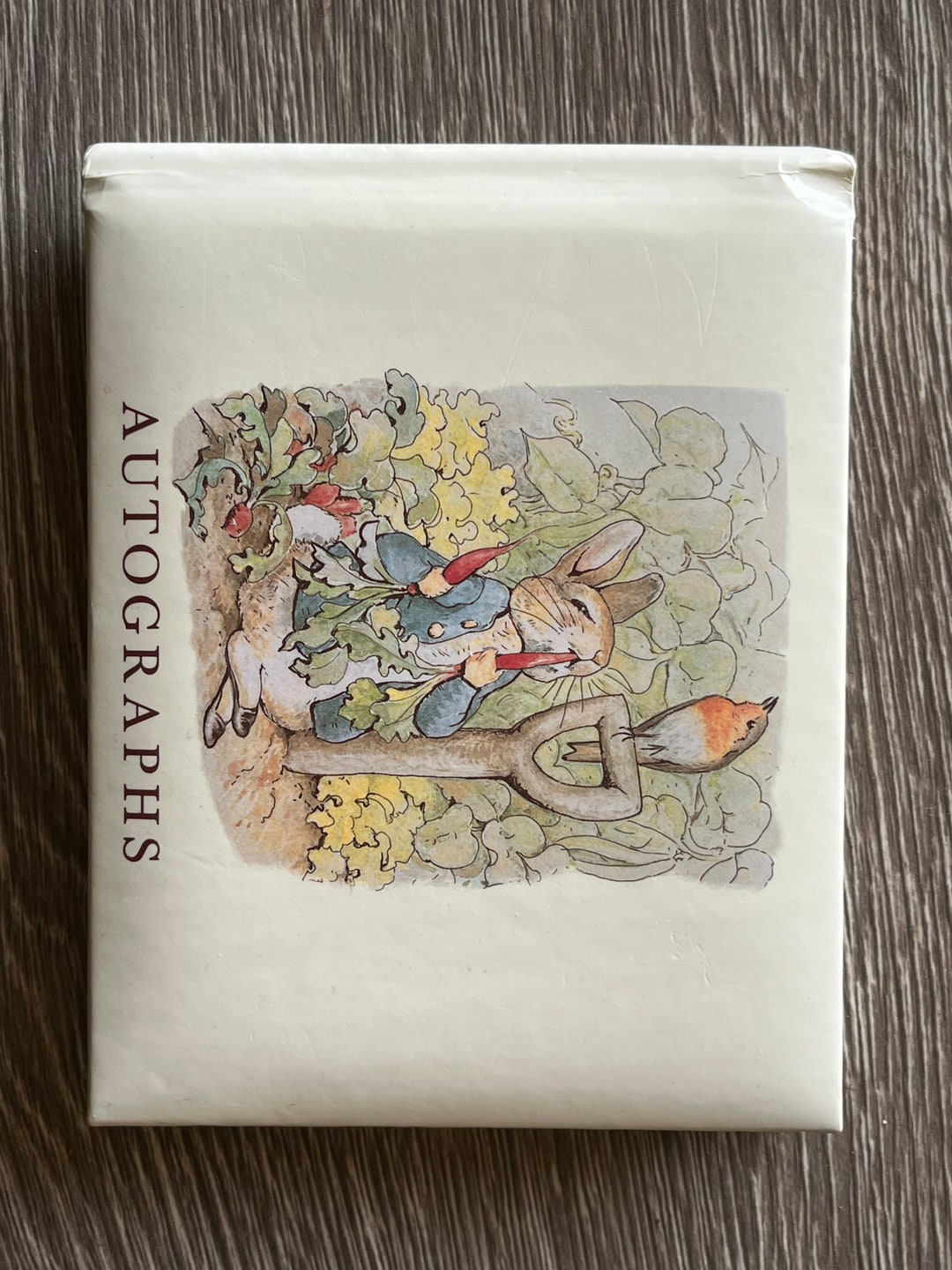 1992 Peter Rabbit Autograph Book/poetry/short - Etsy