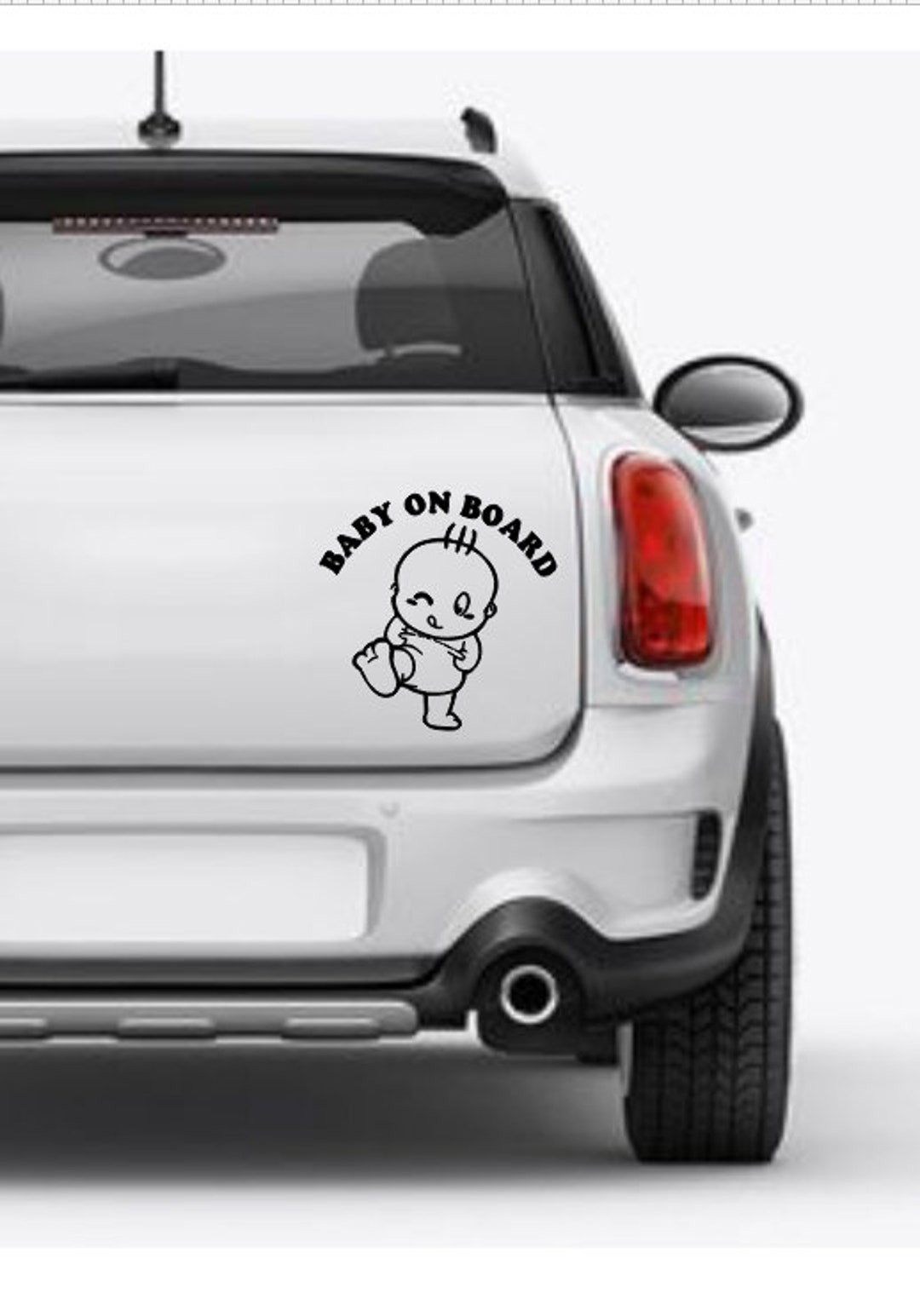 Baby on Board Decal, Cute Bumper Stickers, Truck Sticker, Car ...