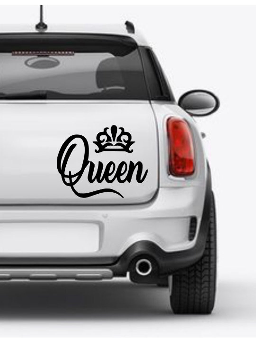 Queen Decal, Cute Bumper Stickers, Truck Sticker, Car Accessories ...