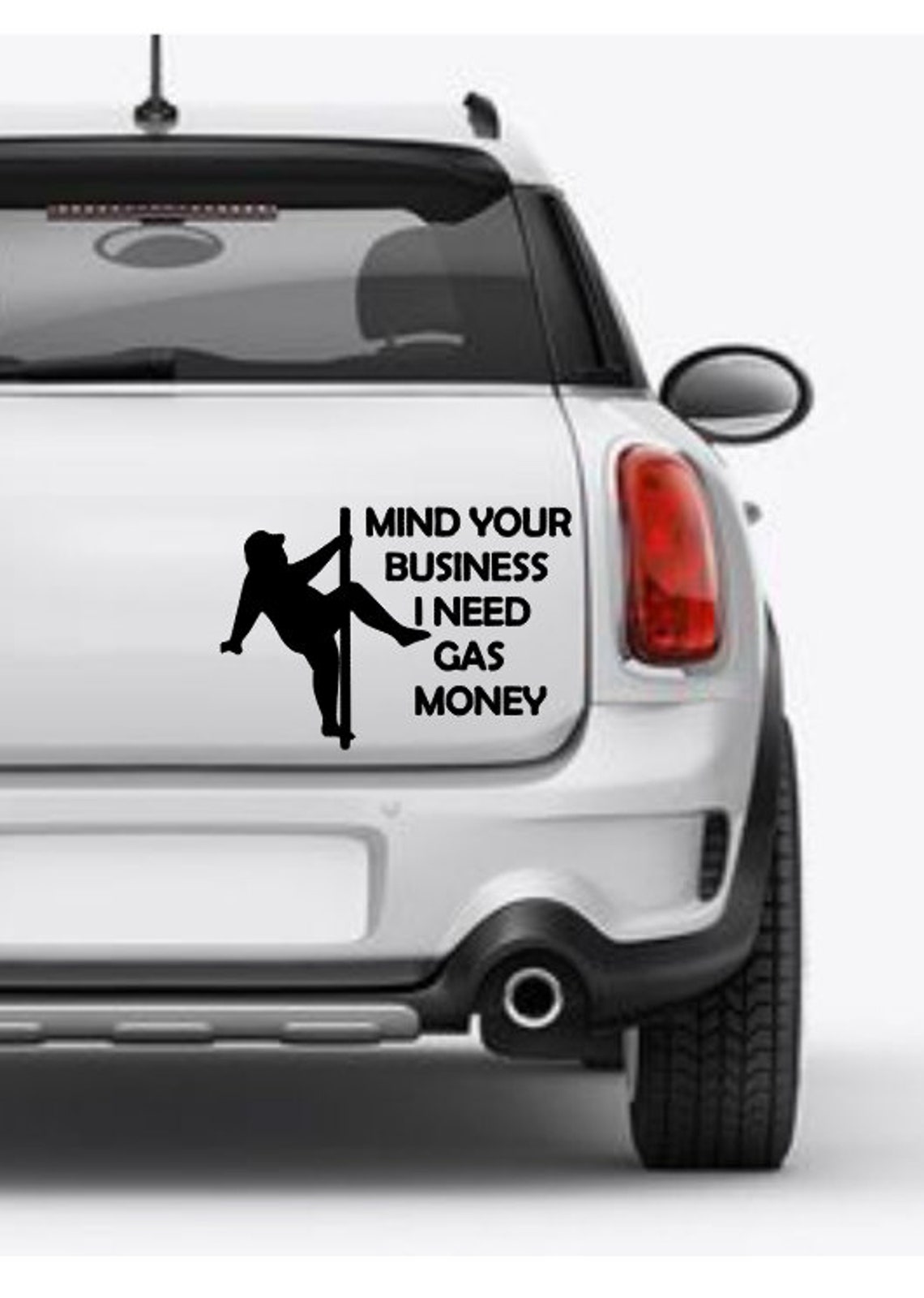 Funny Decal, Cute Bumper Stickers, Truck Sticker, Car Accessories, Laminated Waterproof, Custom ...