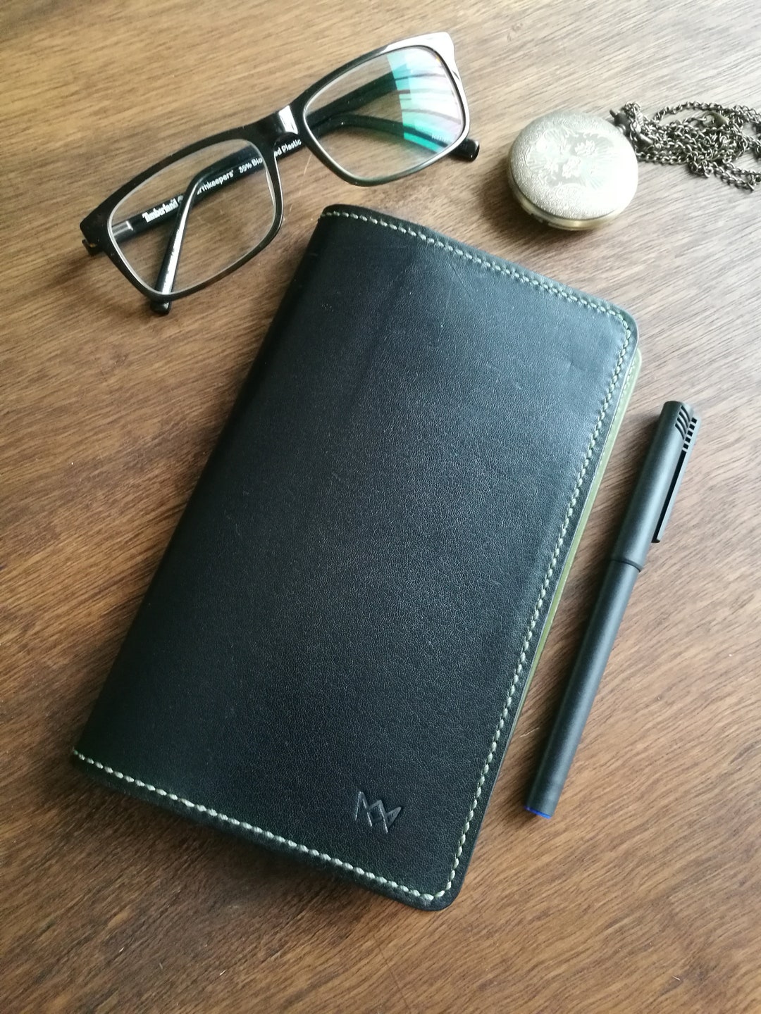 Kangaroo Leather B6 Slim Journal Cover: Handmade Travel Notebook - Etsy