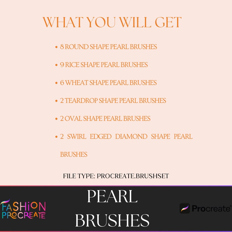 29 Pearl Brush for Procreate | Procreate Brushes | Realistic Jewelry Pearl| Procreate Pearl ...