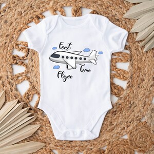 First Time Flyer Shirt First Airplane Ride Tee Baby First - Etsy