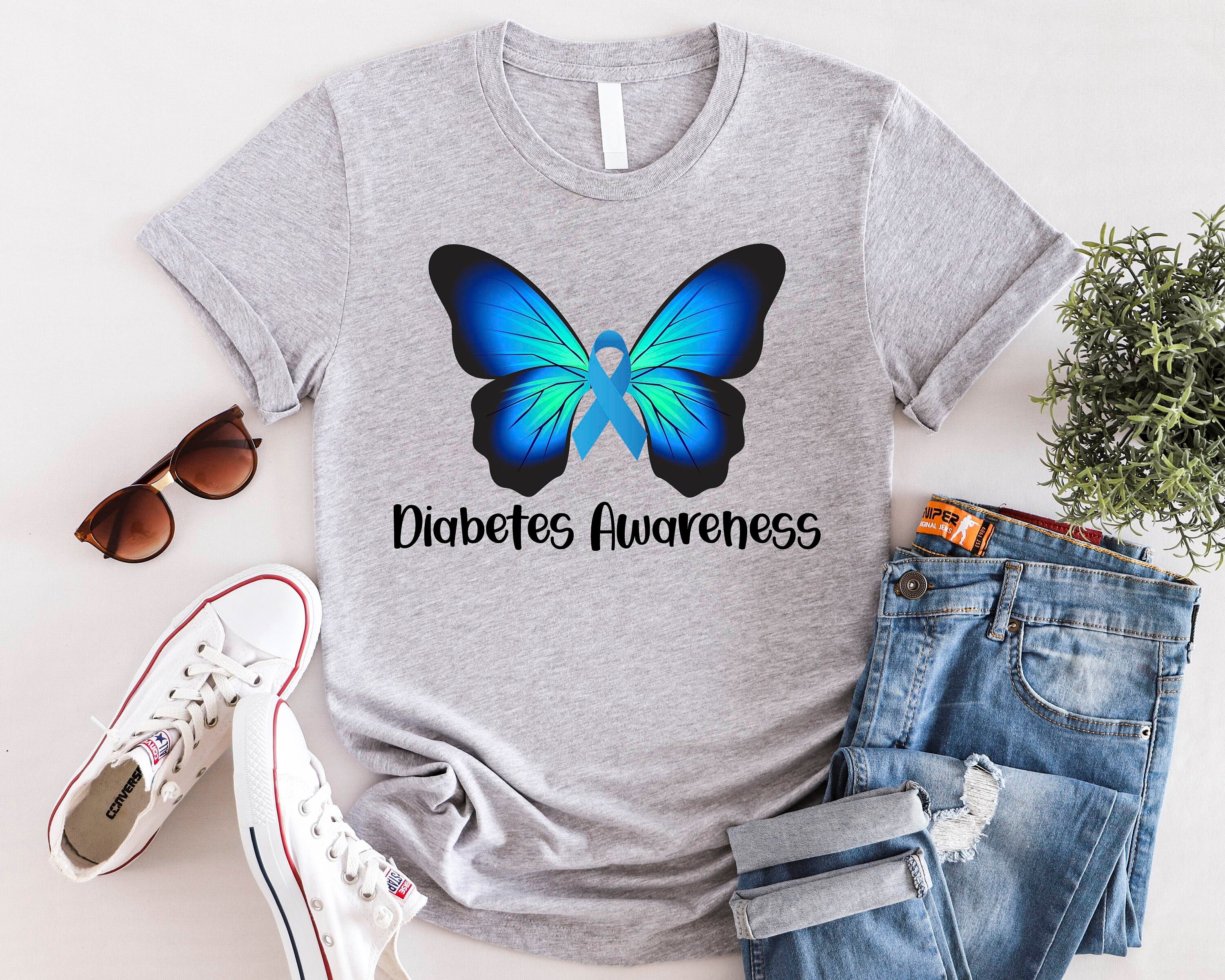 Juvenile Diabetes Butterfly