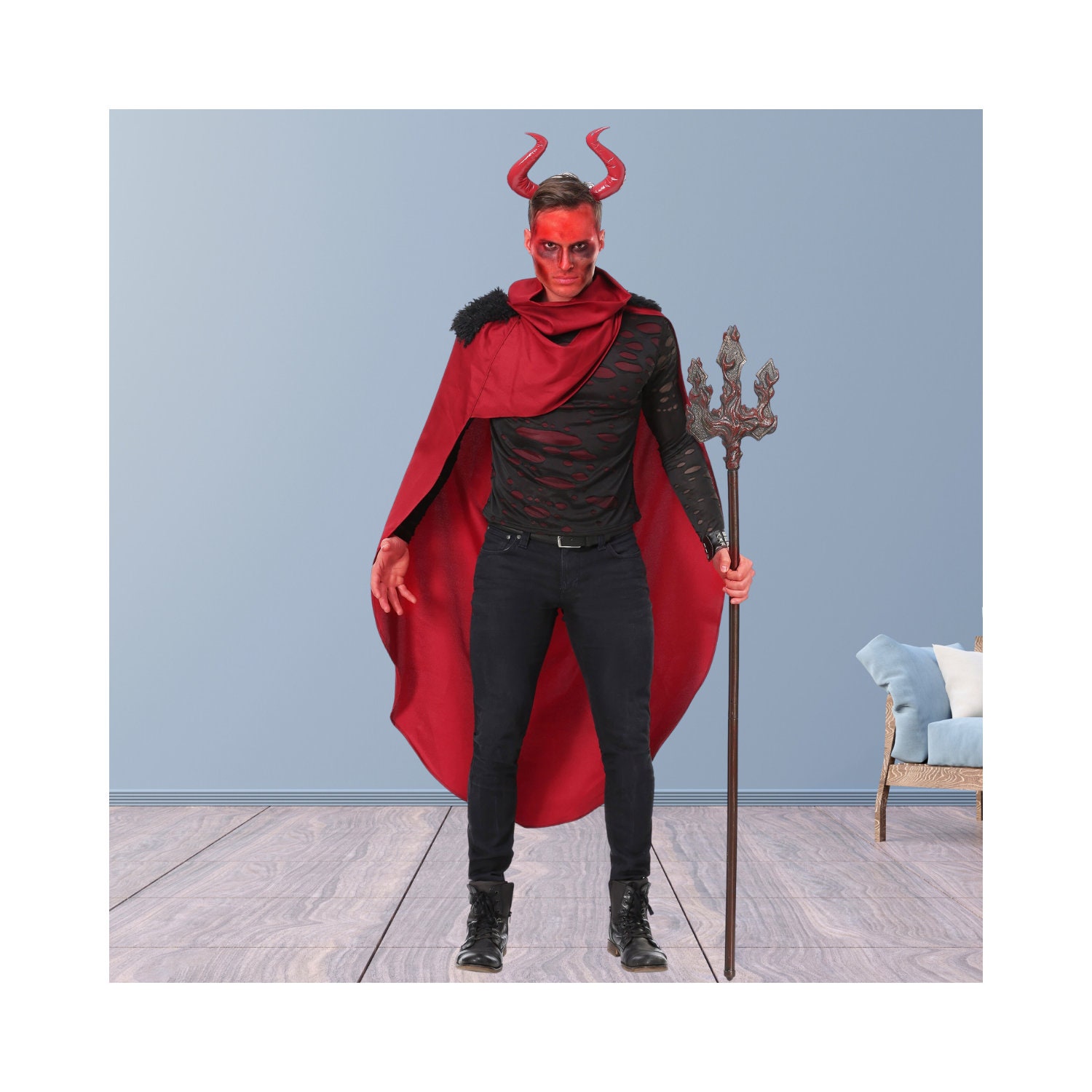 Men Devil Costume