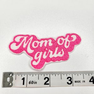 Mom of Girls Patch | Mom Iron on Patch | Mothers Day Patch | Mom Patch ...