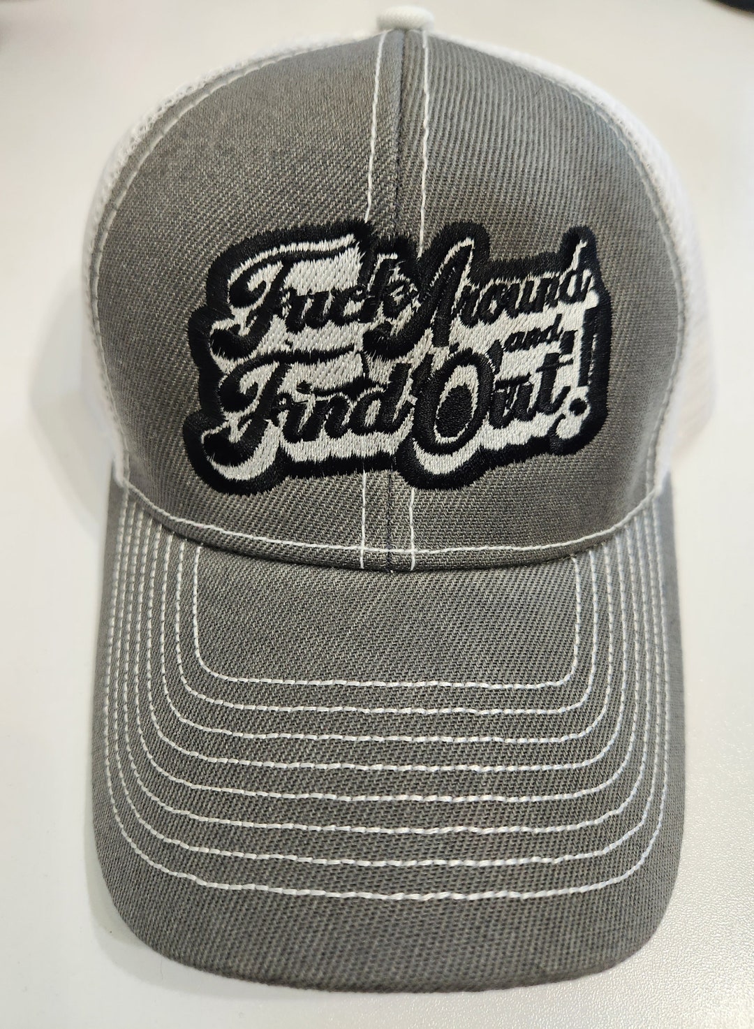 F*CK Around and Find Out Hat | FAFO Hat | FAFA | Adult Birthday Hat - Etsy