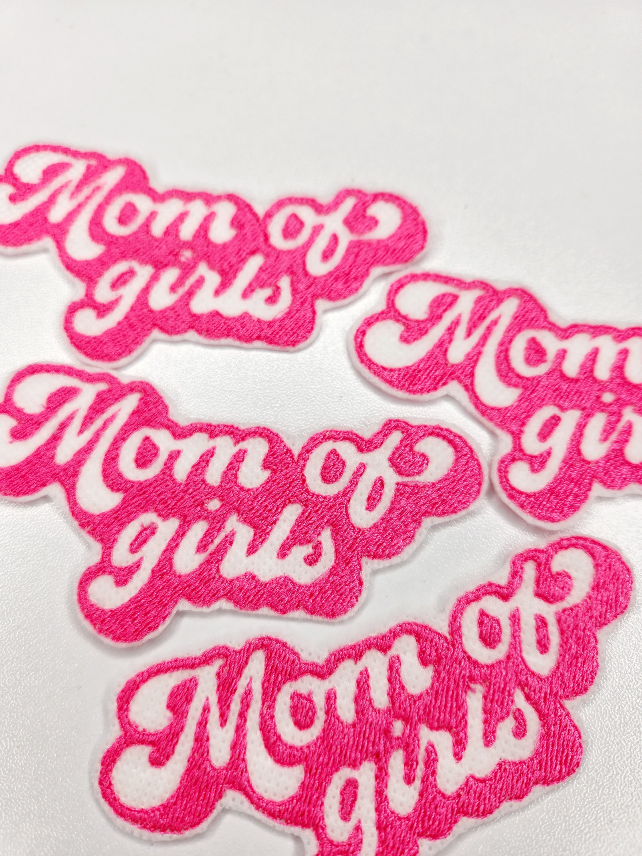 Mom of Girls Patch Mom Iron on Patch Mothers Day Patch - Etsy