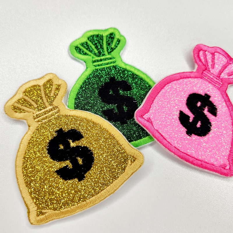 Money Bag Patch - Etsy