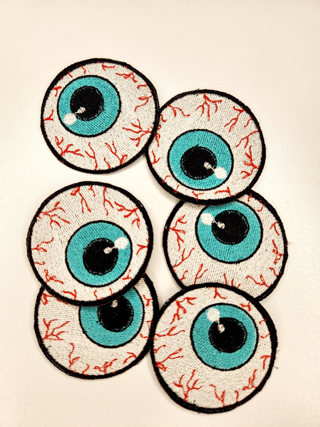 Spooky Eyeball Patch | Eyeball Iron on Patch | Halloween Patch | Eye ...