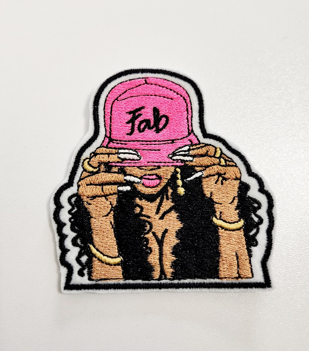 Fab Girl Patch Beautiful Girl Fab Girl Iron on Patch - Etsy