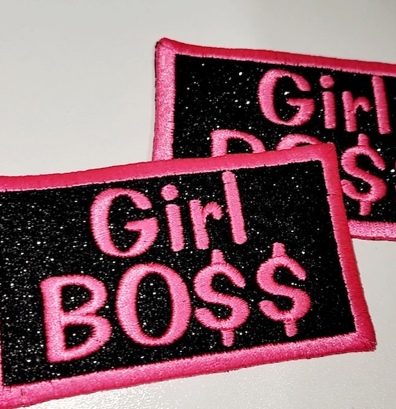 Glitter Girl Boss Iron on Patch Girl CEO Patch Girl Boss - Etsy