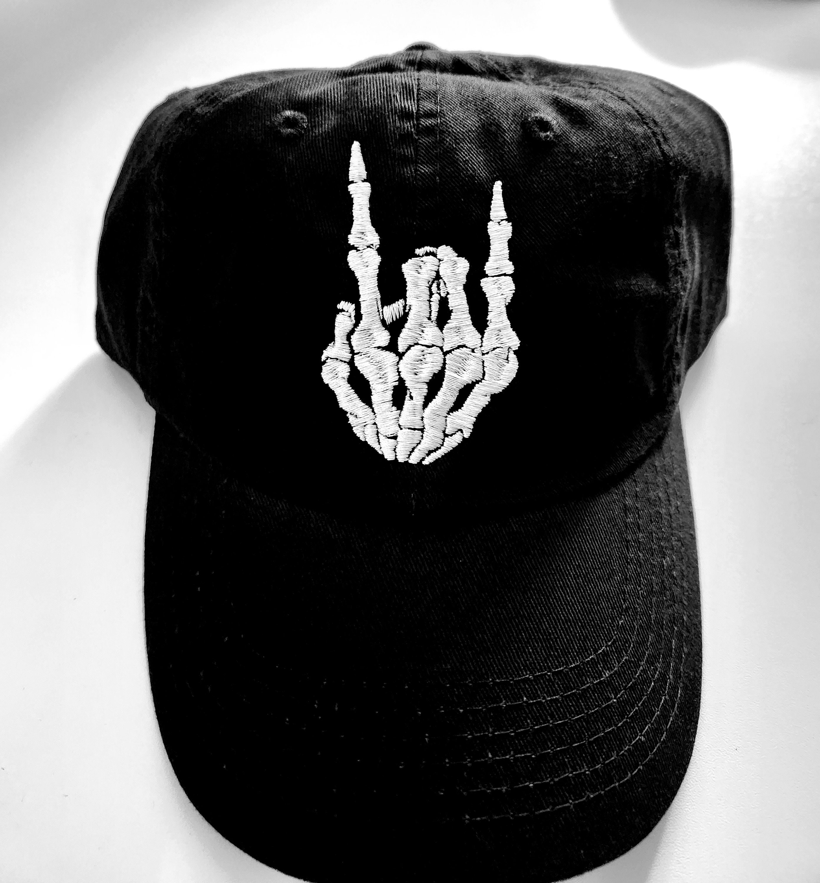 Skeleton Rock Horn Hat Halloween Hat Spooky Hat Scary - Etsy