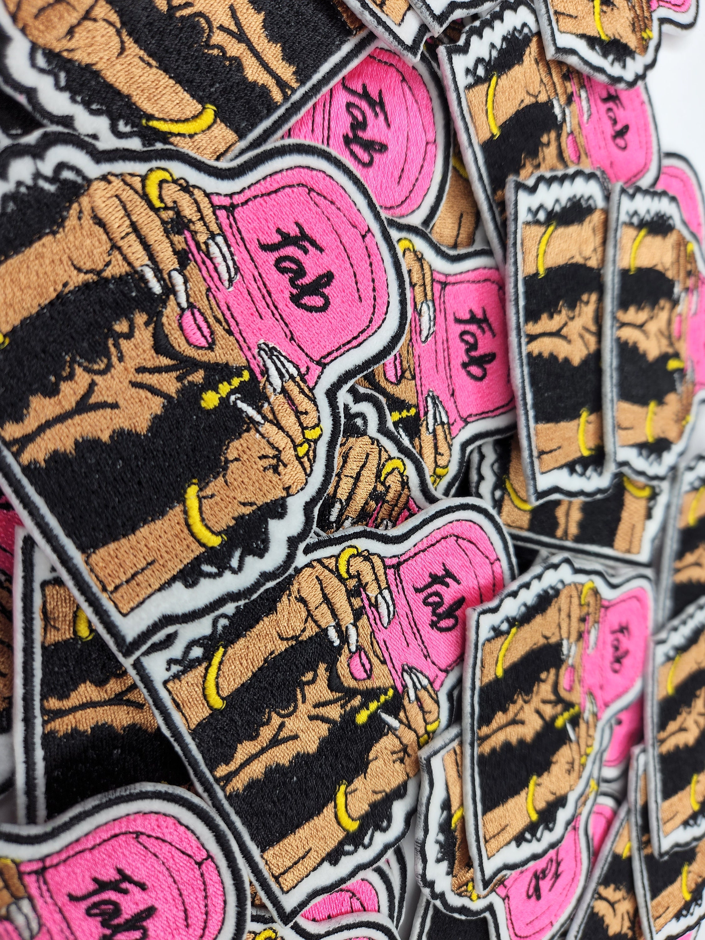 Fab Girl Patch Beautiful Girl Fab Girl Iron on Patch - Etsy