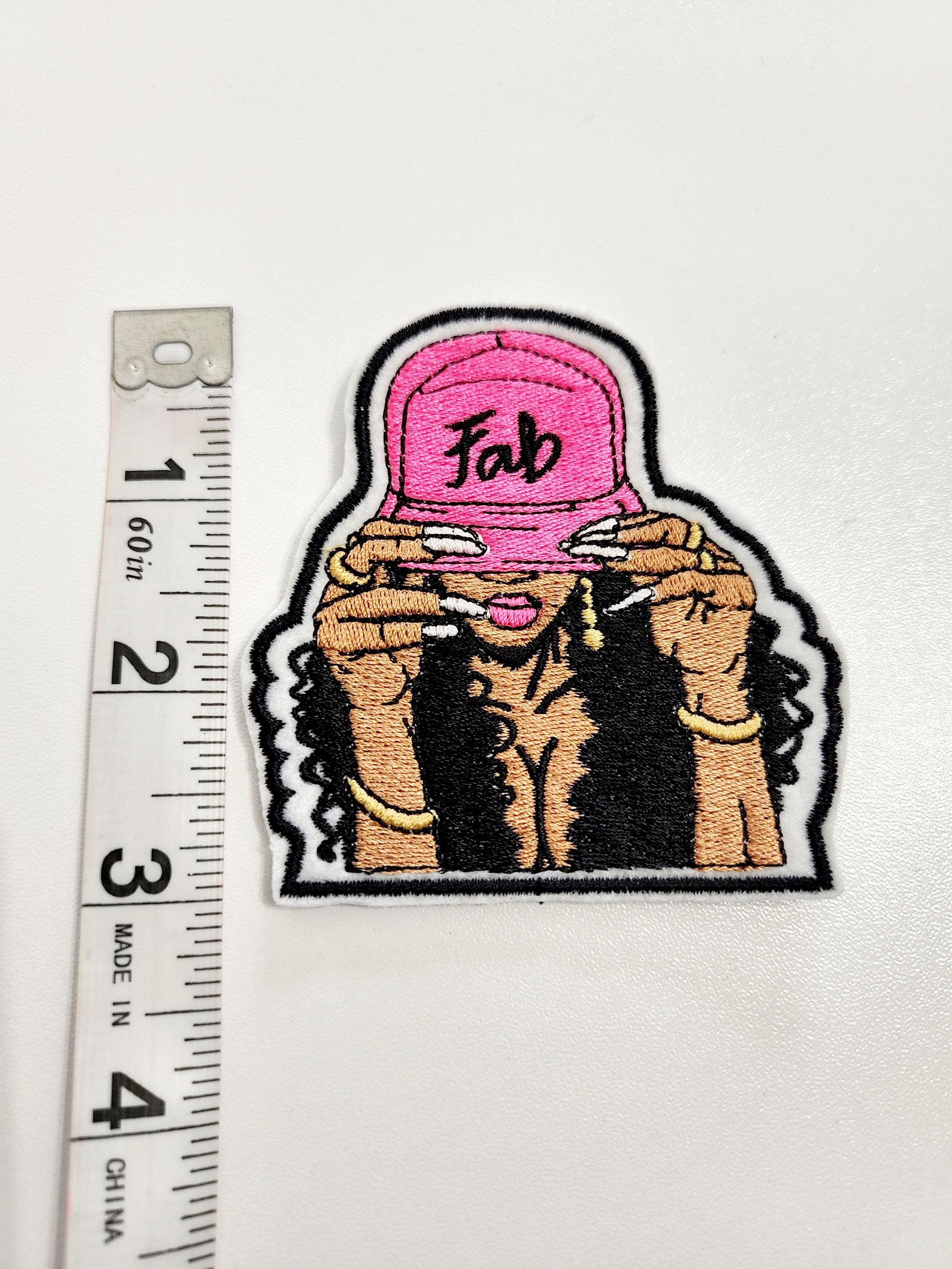 Fab Girl Patch Beautiful Girl Fab Girl Iron on Patch - Etsy