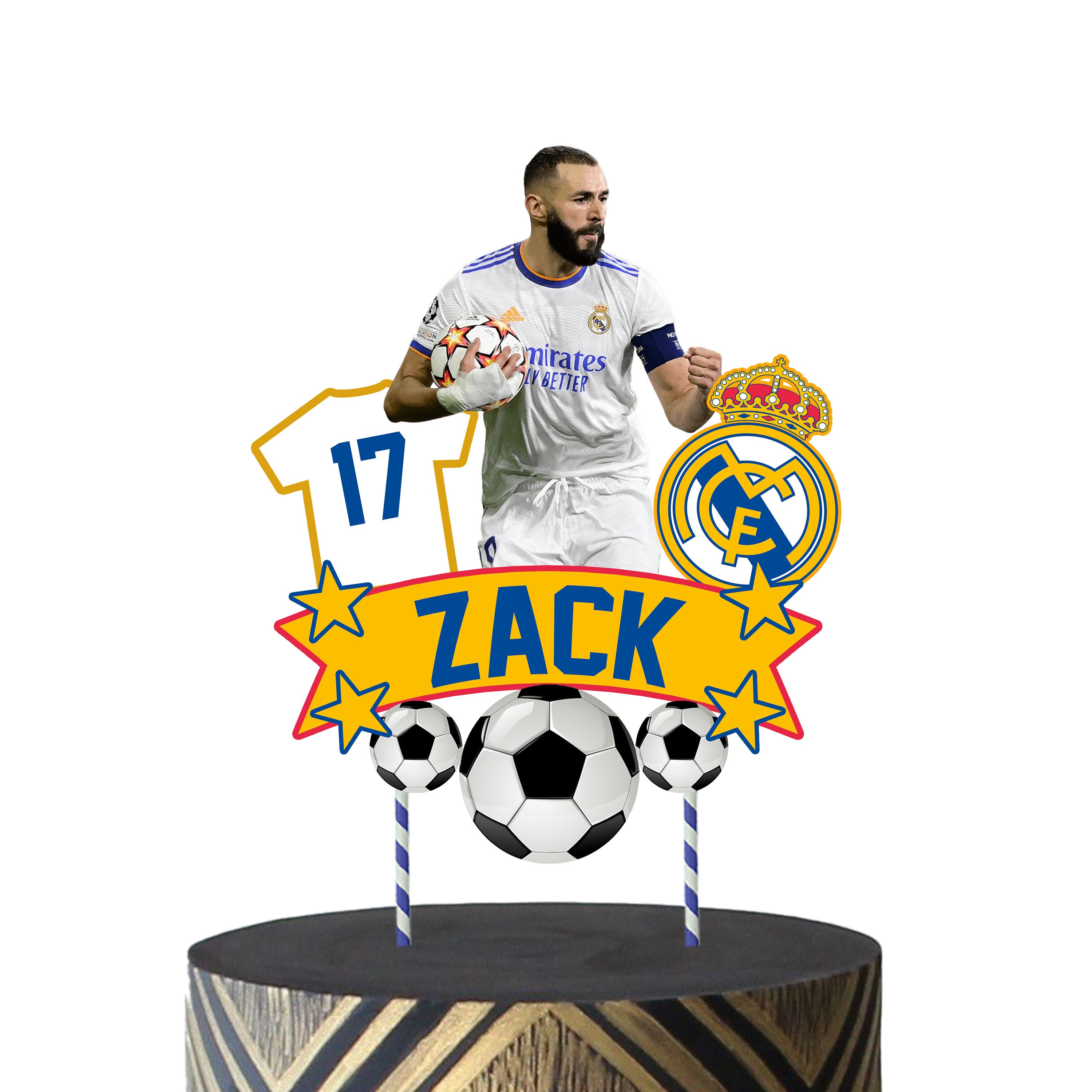 Real Madrid Soccer Cake Designs