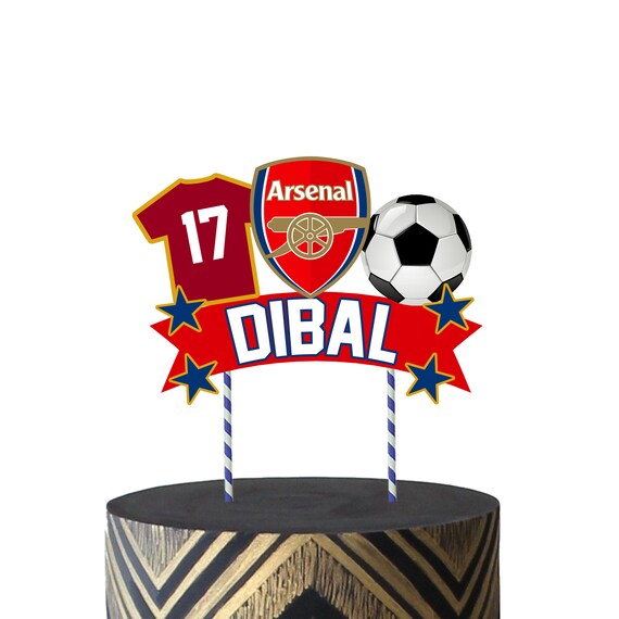 ARSENAL CAKE TOPPER - Etsy Australia