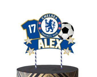 Chelsea Fc Cake Topper - Etsy UK