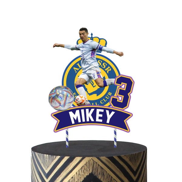 Cristiano Ronaldo Cake Topper - Etsy Australia