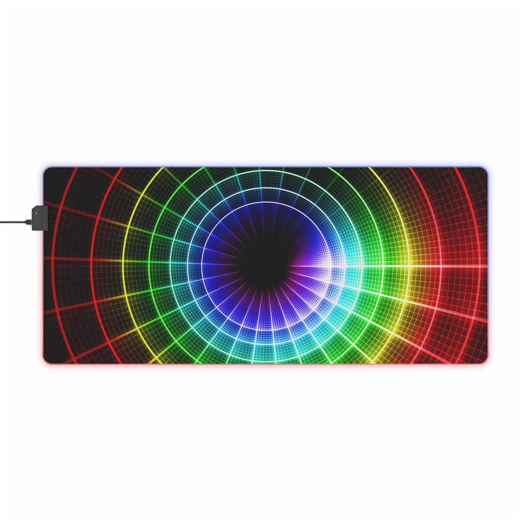 Celestial Spectrum - Vortex Series - LED Gaming Mouse Pad - Etsy