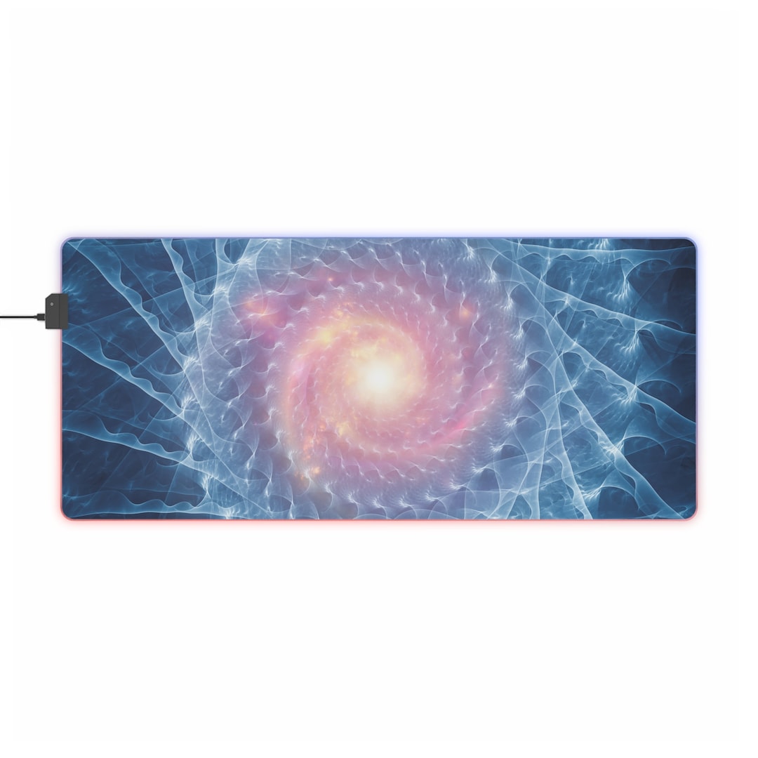 Luminous Aether - Vortex Series - LED Gaming Mouse Pad - Etsy