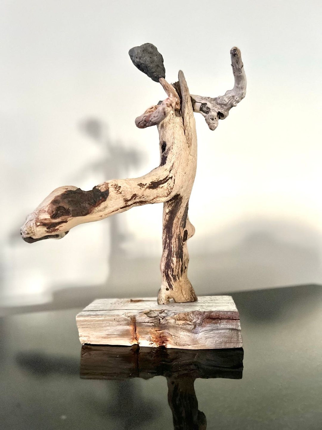 Beautiful and One of a Kind Dancing Man Sculpture. Handcrafted - Etsy