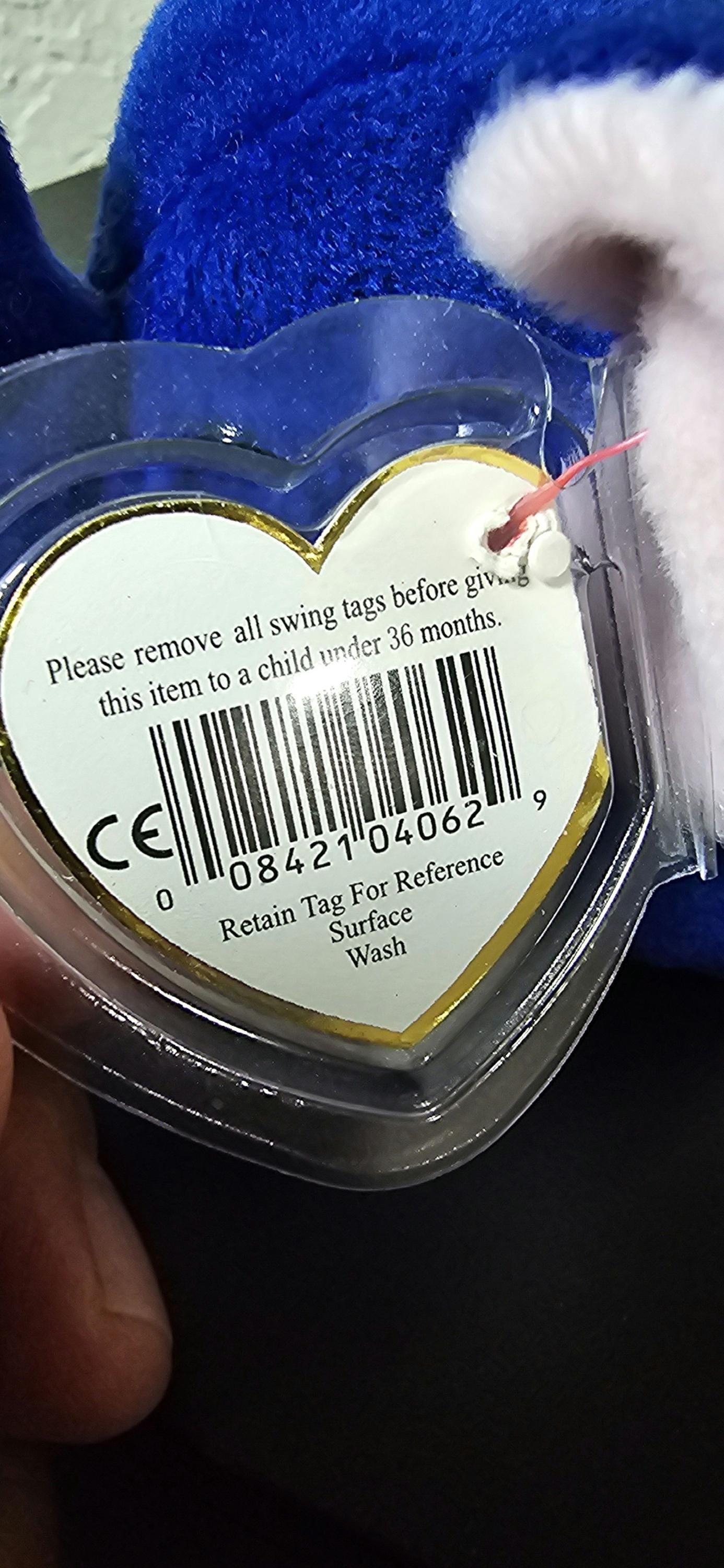 For Sale: Extremely Rare Ty Beanie Baby "peanut the Elephant" - Etsy