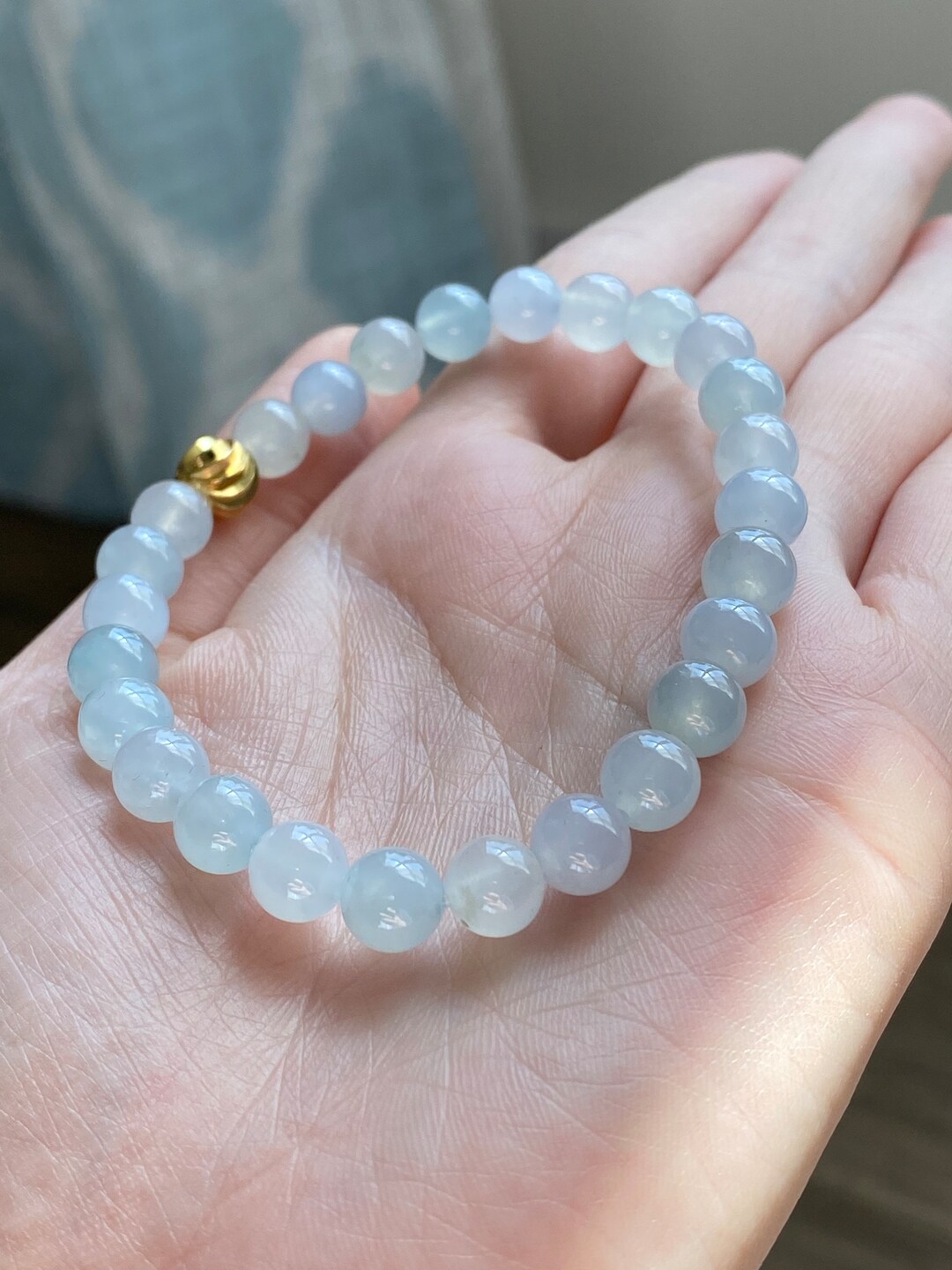 Nature Burmese Jade Assorted Light Color Bracelet - Etsy