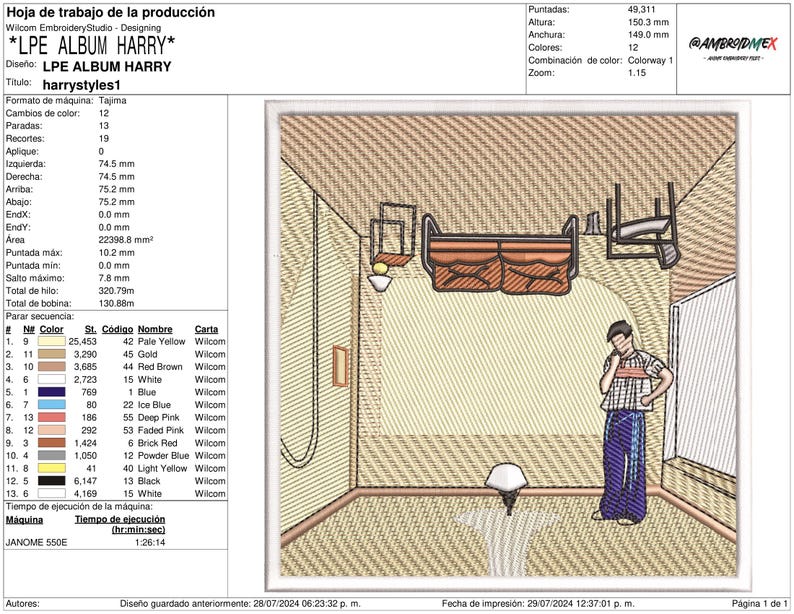 One Direction Embroidery Design, One Direction Machine Embroidery File ...