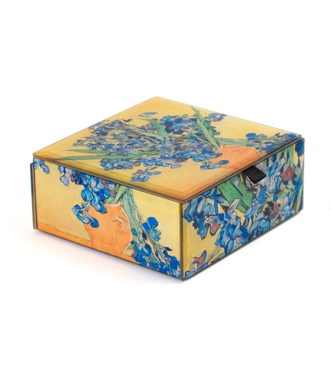 Value Arts Vincent Van Gogh Yellow Irises Keepsake Box - Etsy