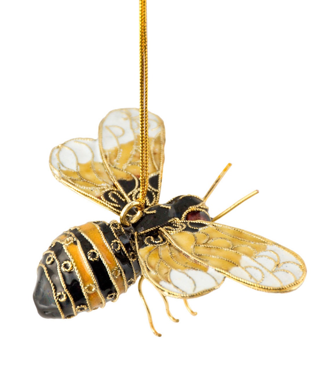 Value Arts Handmade Cloisonne Bumble Bee Ornament - Etsy