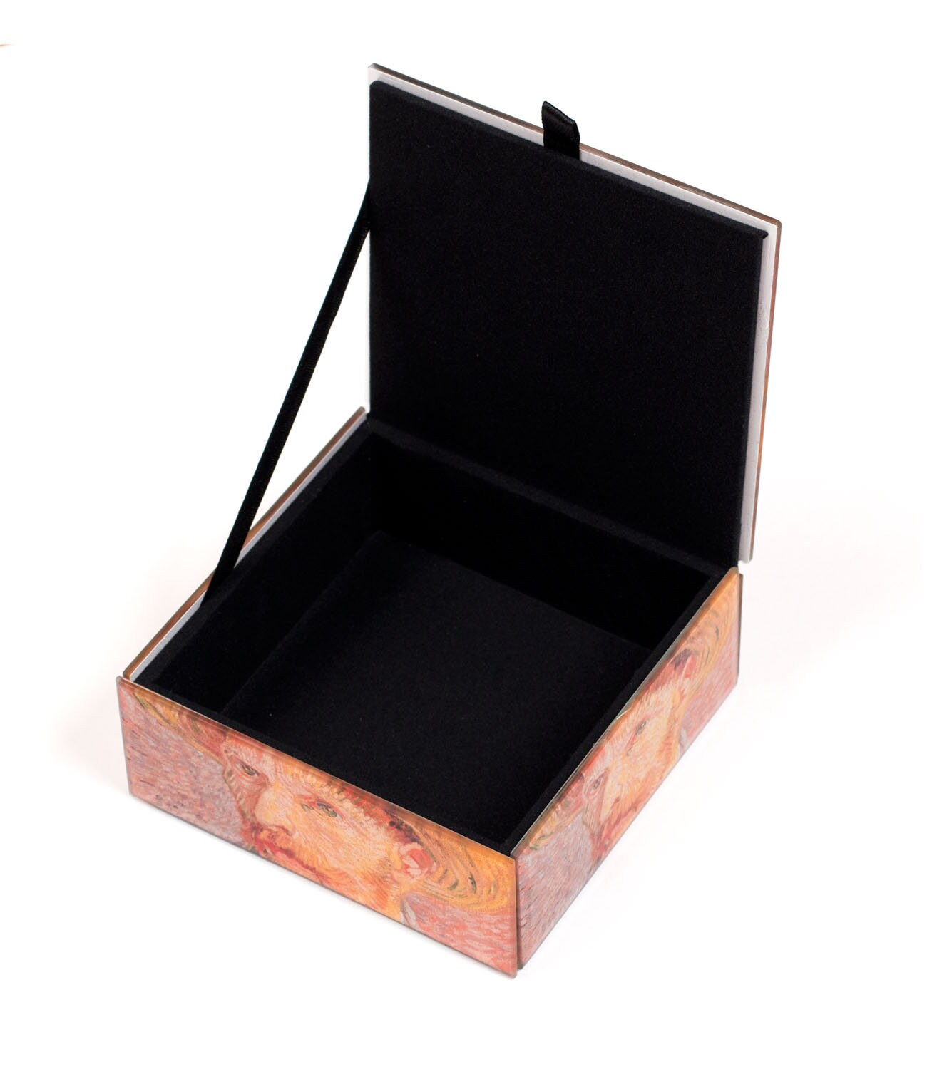 Value Arts Vincent Van Gogh Glass Square Self-portrait With a Straw Hat ...