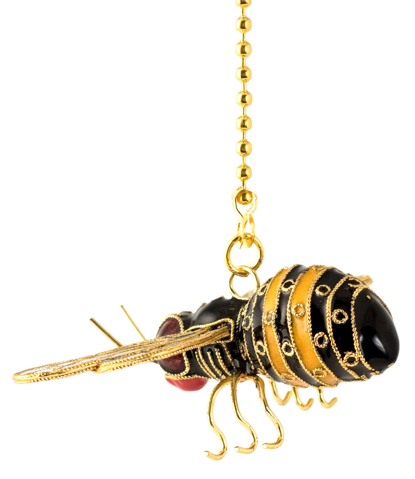Value Arts Handmade Cloisonne Bumble Bee Ceiling Fan Pull - Etsy