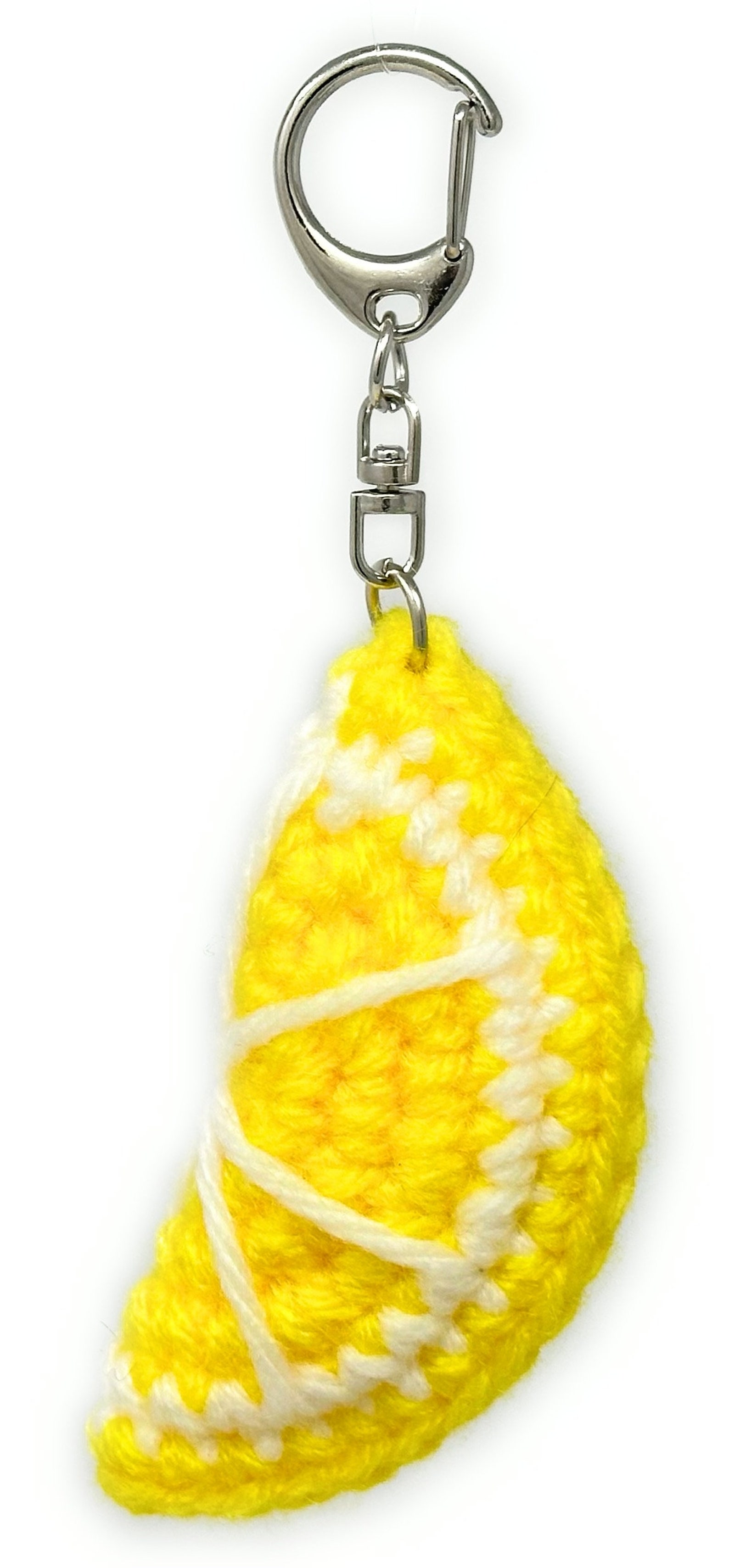 Handmade Lemon Slice Keychain Orange Slide Keychain Citrus Keychain ...