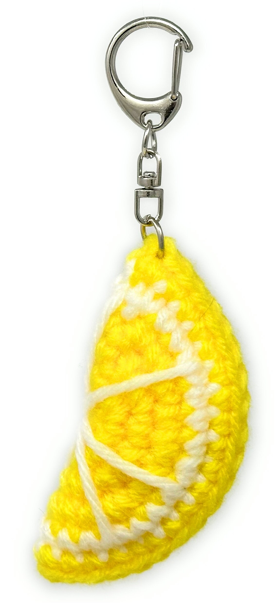 Handmade Lemon Slice Keychain Orange Slide Keychain Citrus Keychain ...