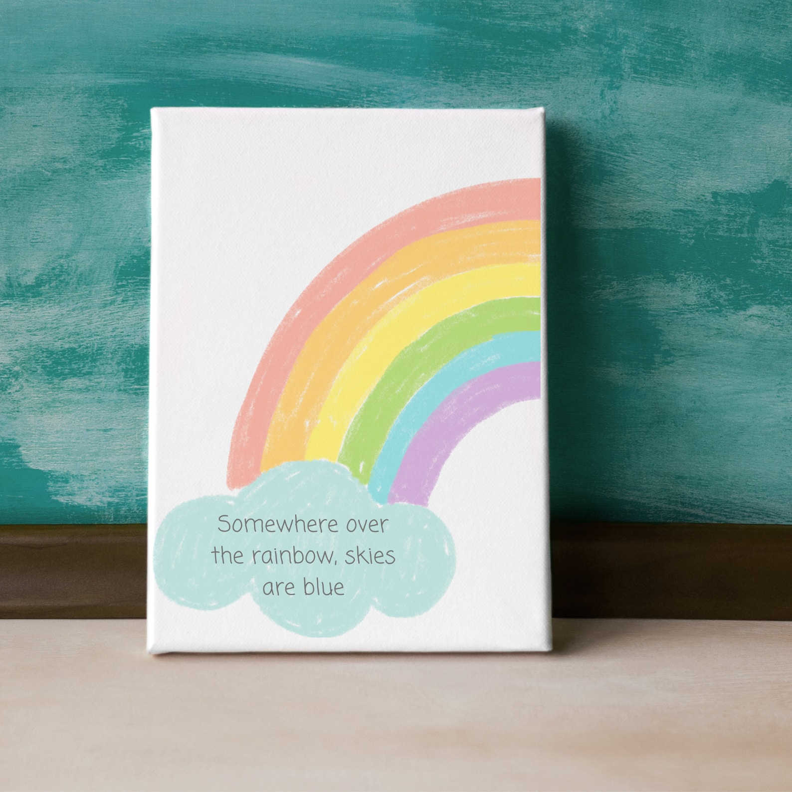 Somewhere Over the Rainbow Wall Art Digital Download (PRINT AVAILABLE ...