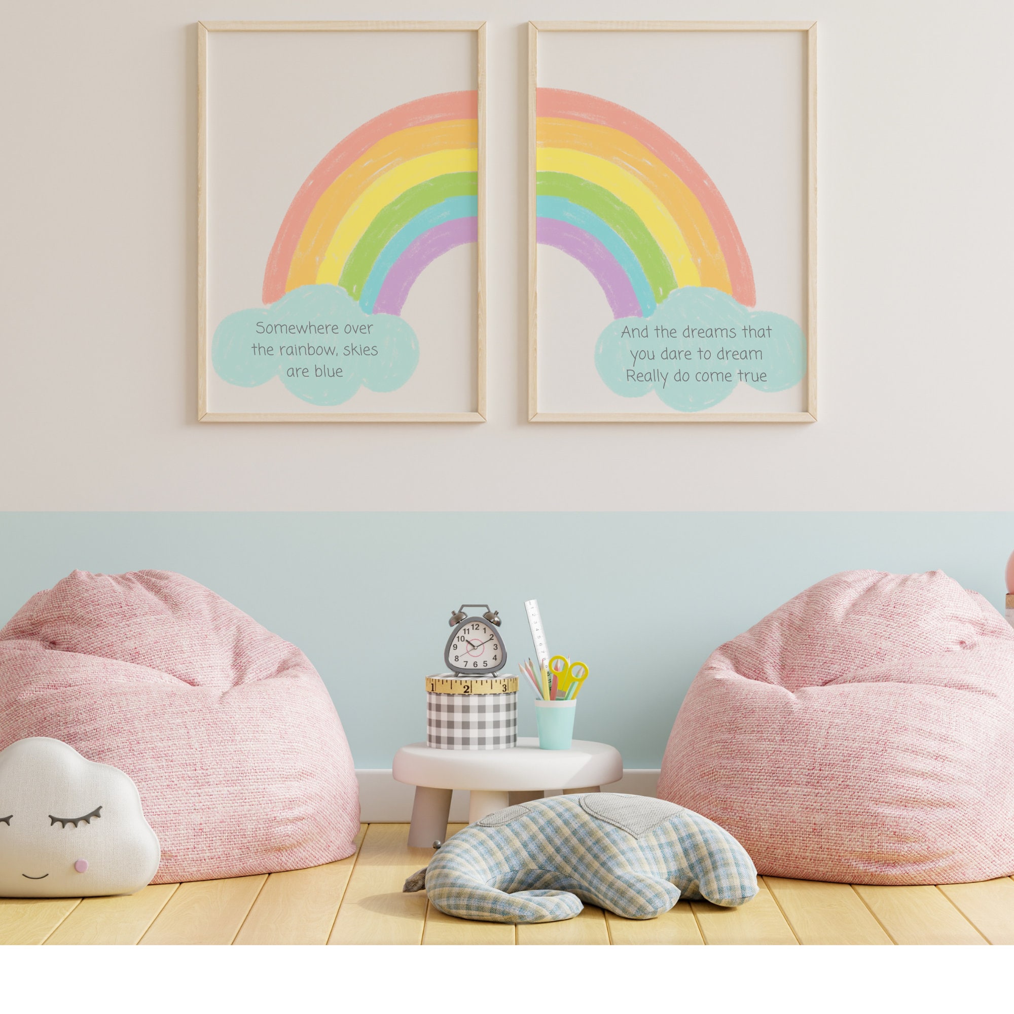 Somewhere Over the Rainbow Wall Art Digital Download PRINT - Etsy