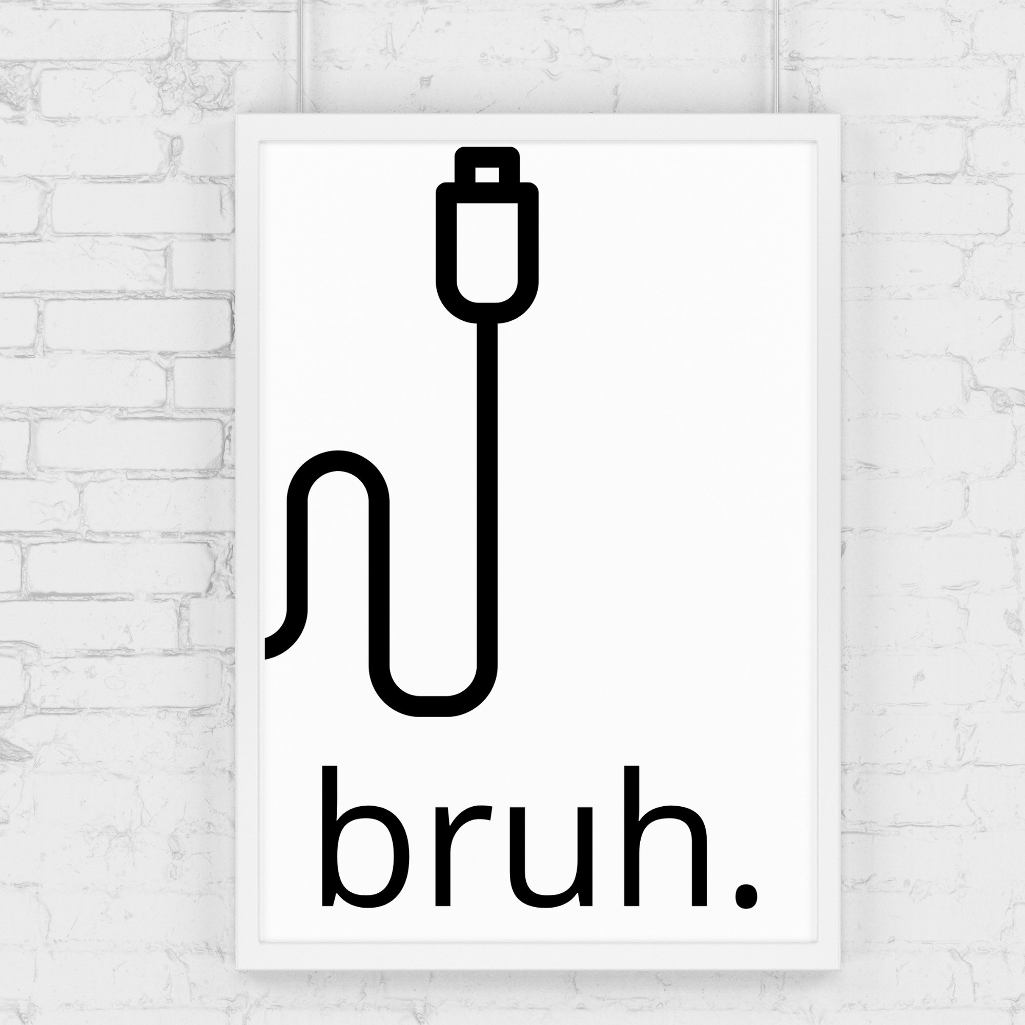Gamer Room Red Bro Dude Bruh Wall Art Digital Download - Etsy