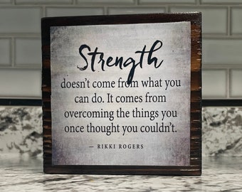 Custom Wood Block Quote - Etsy