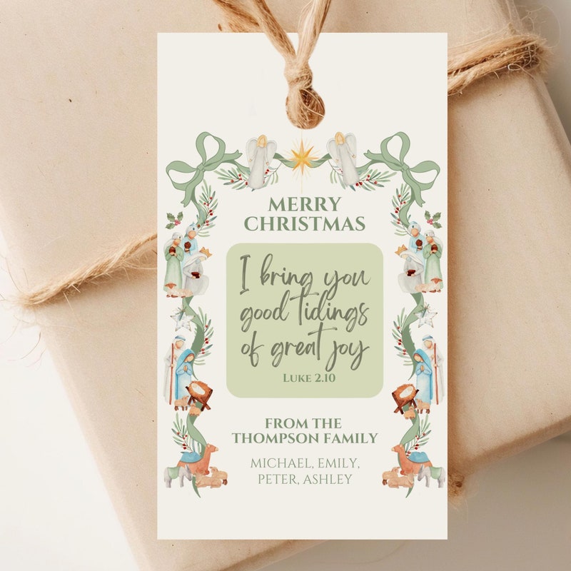 Scripture Tags - Etsy