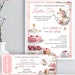 EDITABLE Tea Party Event Ticket, High Tea Party Template, Tea Party ...