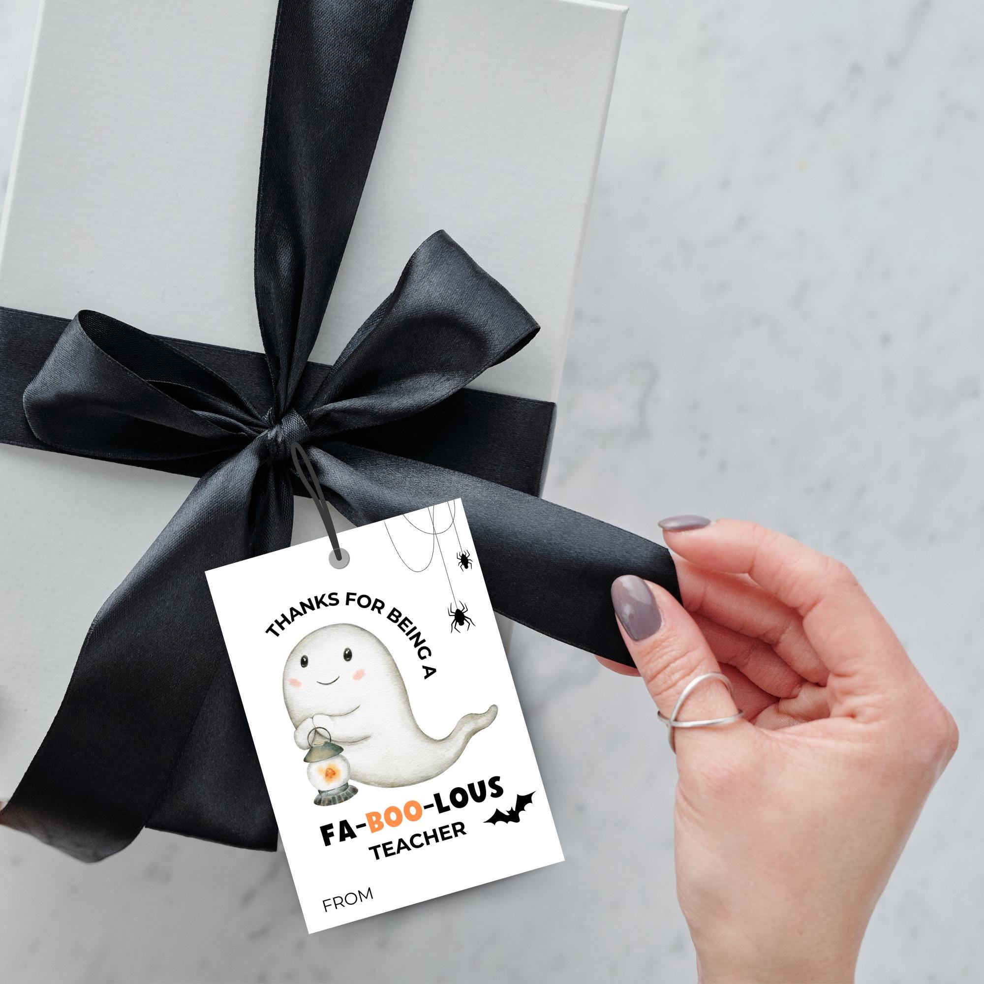 Faboolous Teacher Tag, Teacher Halloween Tags, Teacher Appreciation ...