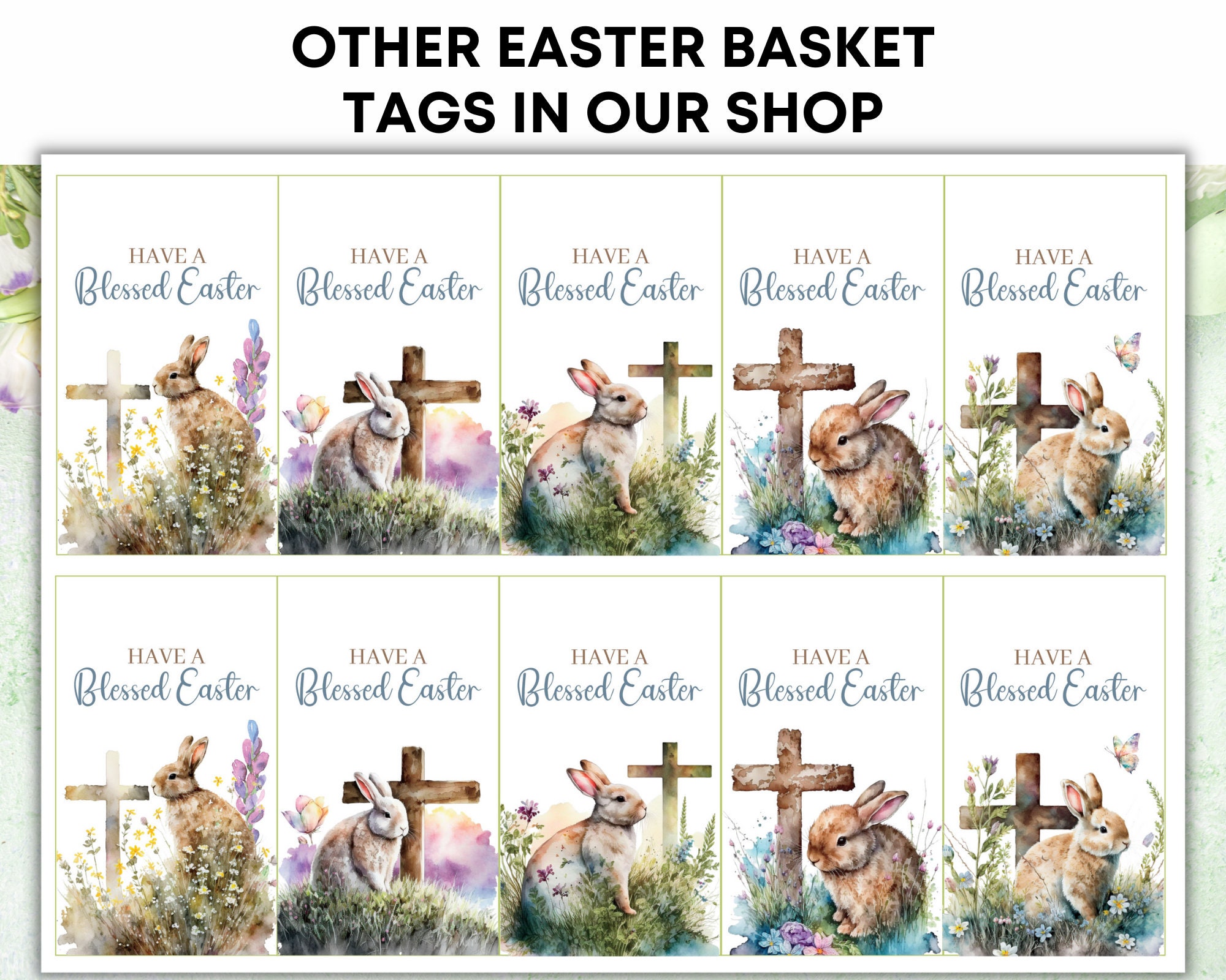 Religious Easter Story Snack Mix Printable Gift Tags Easter - Etsy